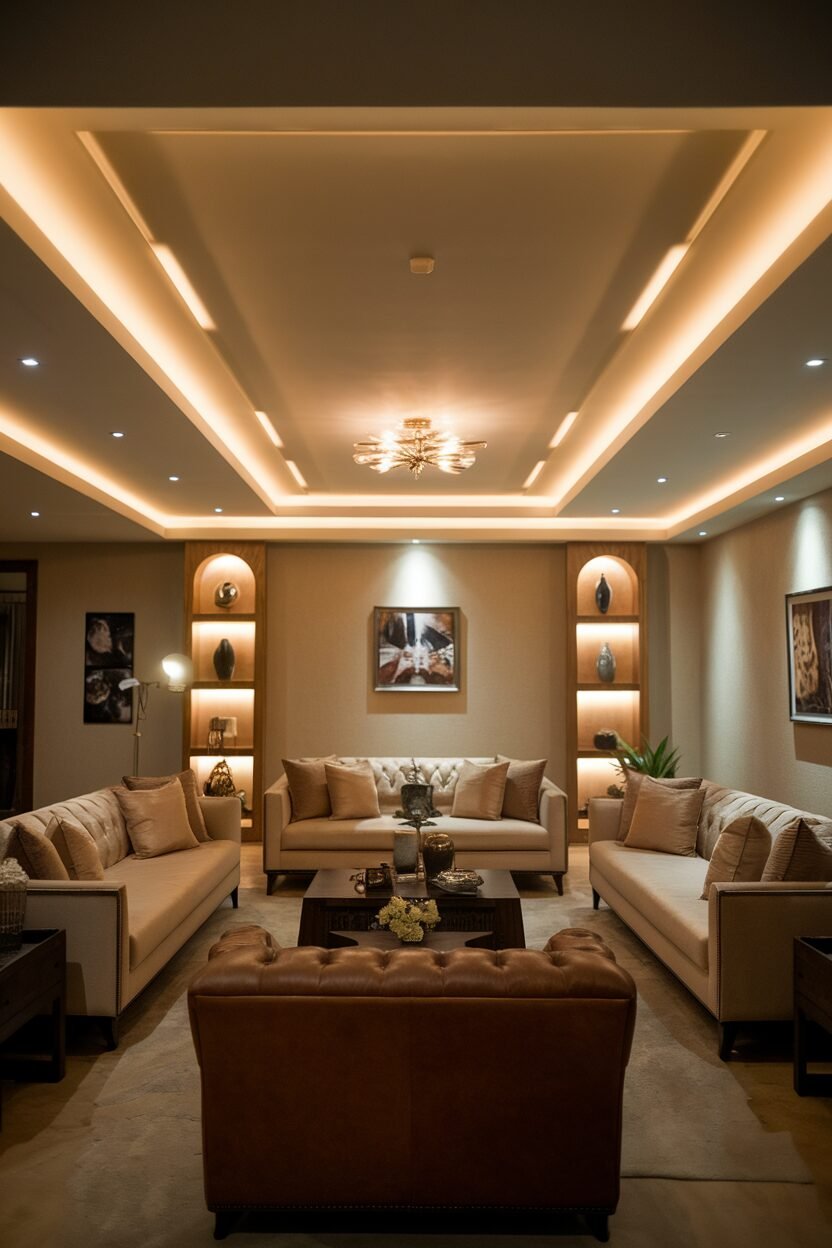 20 Brilliant Living Room Lighting Ideas for a Modern Home - Luxe Home Vibe